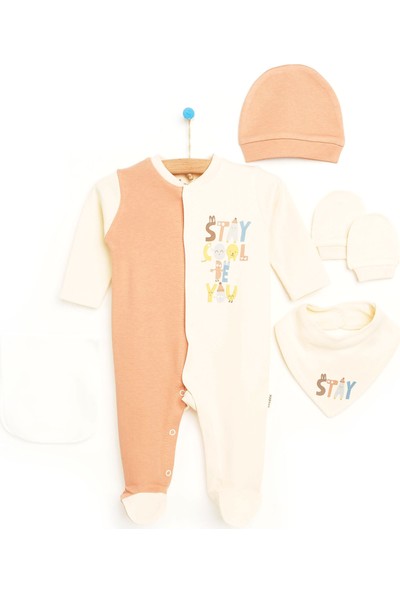 Bebbek Yenidoğan Erkek Bebek 5li Askılı Hastane Çıkışı