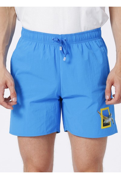National Geographic Mavi Erkek Şort Mayo NATGEOSWIM106 National Geographic Mavi Erkek Şort Mayo NATGEOSWIM106