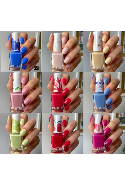 Pastel 2022 Summer Oje Serisi 9 Lu Set