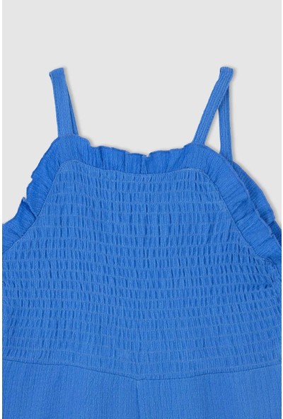 DeFacto Kız Çocuk Askılı Tulum Y6973A622HS