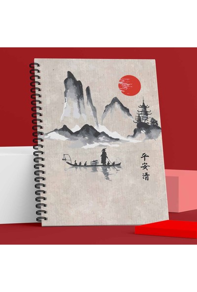 Noktalı Defter | Ikebana Serisi | 100 Sayfa | Spiralli | Sert Karton Kapak | Bullet Journal Noktalı Defter | Ikebana Serisi | 100 Sayfa | Spiralli | Sert Karton Kapak | Bullet Journal