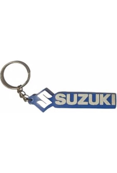 Gogomoto Anahtarlık Silikon Suzuki (Mavi-Beyaz)