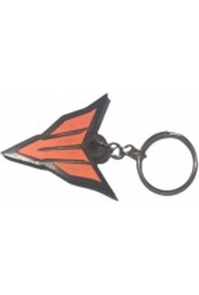 Gogomoto Universal Anahtarlık Silikon (Turuncu-Siyah)