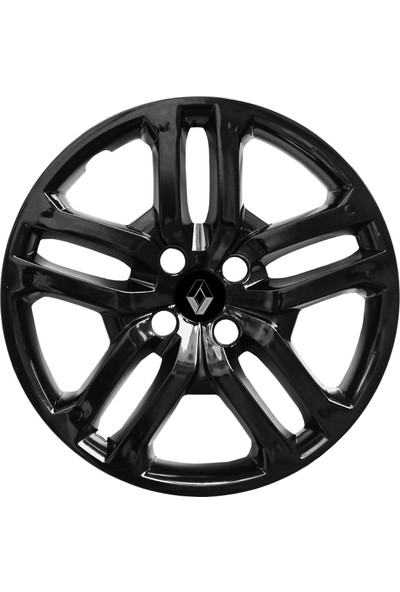 PackGar Renault Clio 4 16 Inç Jant Kapağı Piano Black 4'lü Set 218 PackGar Renault Clio 4 16 Inç Jant Kapağı Piano Black 4'lü Set 218