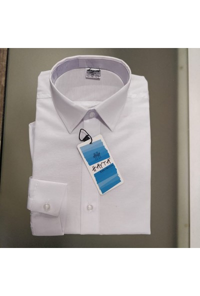 Hayta Bedri Bebe Beyaz Erkek Çocuk Gömleği Hayta Bedri Bebe Beyaz Erkek Çocuk Gömleği