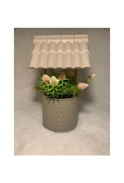 Referans Tasarım Dekoratif Plastik Kuyu Ev Süsü