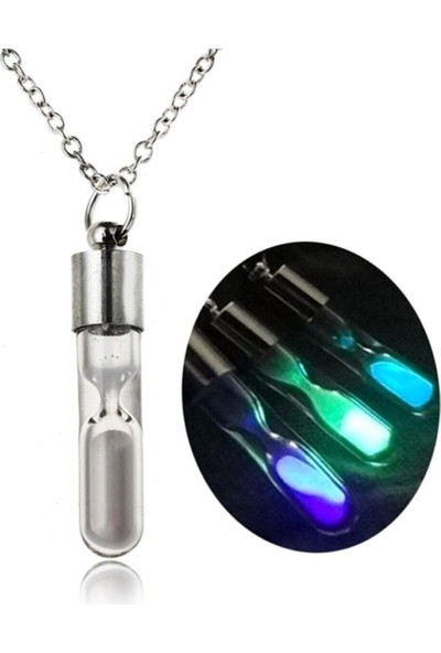 The Collection Karanlıkta Parlayan Kum Saati Kolye The Collection Karanlıkta Parlayan Kum Saati Kolye