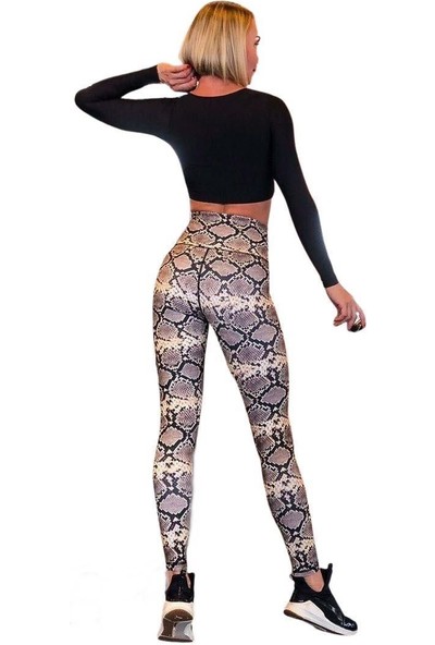 Kadın Ekstra Yüksek Bel Spor Tayt 261