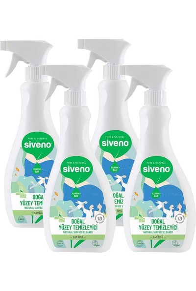 Siveno Yüzey Temizleyici 500 ml x 4