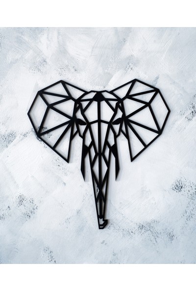 Ahşap Center Fil Tablo