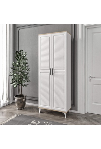 Baby Darling Woddy 8 Bölmeli Ayakkabılık %100 Mdf