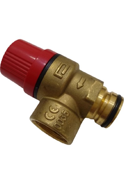 3bar Emniyet Ventili Vana Geçmeli Tip