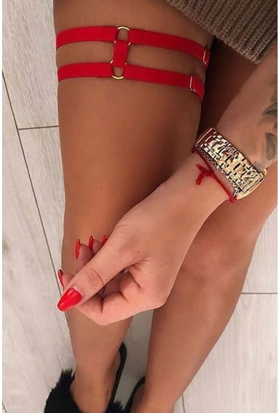 Secret Love Kırmızı Bacak Bandı - APFT54 Secret Love Kırmızı Bacak Bandı - APFT54