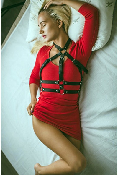 Secret Love Deri Göğüs Üzeri Aksesuar - APFT218 Secret Love Deri Göğüs Üzeri Aksesuar - APFT218