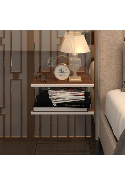 Kenz Life Kenzlife Komodin Guiseppe Cvz Komidin 39 x 19 cm 2 Parça Duvara Monte Askı Aparatlı Kenz Life Kenzlife Komodin Guiseppe Cvz Komidin 39 x 19 cm 2 Parça Duvara Monte Askı Aparatlı
