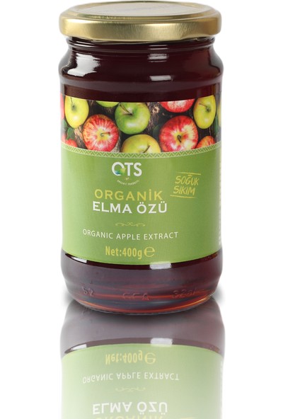 OTS Organik Elma Özü 400 g. -ŞEKERSİZ-