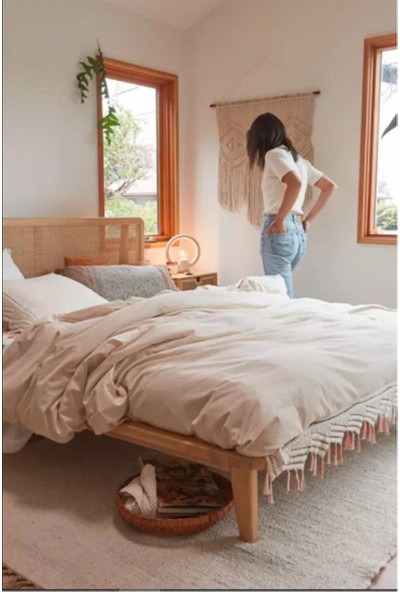 Mikey Dallas Ahşap Karyola Açık Ceviz Mikey Dallas Ahşap Karyola Açık Ceviz