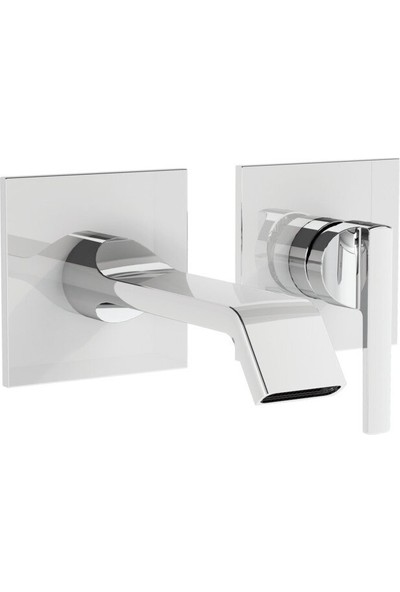 VitrA Suit A42782 Ankastre Lavabo Bataryası, Sıva Üstü, Krom VitrA Suit A42782 Ankastre Lavabo Bataryası, Sıva Üstü, Krom