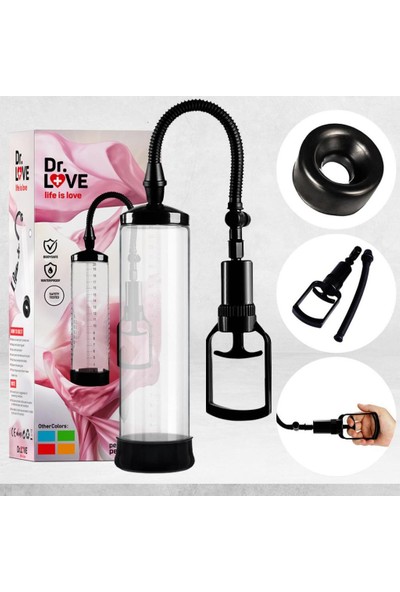 Drlove Penis Pump Men Güçlü Vakumlu Mavi Penis Pompası Silikon Başlıklı Drlove Penis Pump Men Güçlü Vakumlu Mavi Penis Pompası Silikon Başlıklı