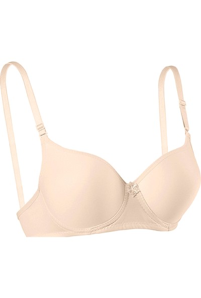 Secret Love Destekli Slikonlu Düz Sütyen Ten