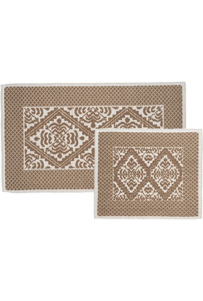 Schafer Nelly 2li Banyo Paspası -Bej