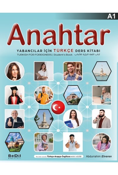 Bedil Yayınları Anahtar Yabancılar Için Türkçe Ders Kitabı A1 (Ciltli) Bedil Yayınları Anahtar Yabancılar Için Türkçe Ders Kitabı A1 (Ciltli)