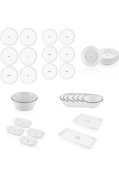 The Mia Summertıme 6 Kişilik 31 Parça Yemek Takımı The Mia Summertıme 6 Kişilik 31 Parça Yemek Takımı
