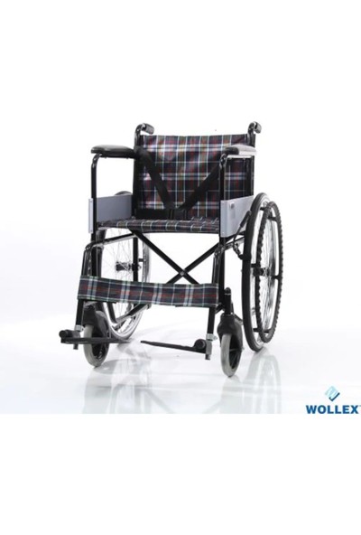 Wollex W210 Katlanabilir Refakatçi Manuel Tekerlekli Sandalye Wollex W210 Katlanabilir Refakatçi Manuel Tekerlekli Sandalye