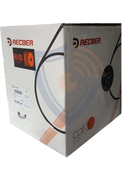 Reçber 305M Reçber Cat 6 Data Kablosu SL400 U23 6 U/utp 4X2X23AWG Gri Reçber 305M Reçber Cat 6 Data Kablosu SL400 U23 6 U/utp 4X2X23AWG Gri
