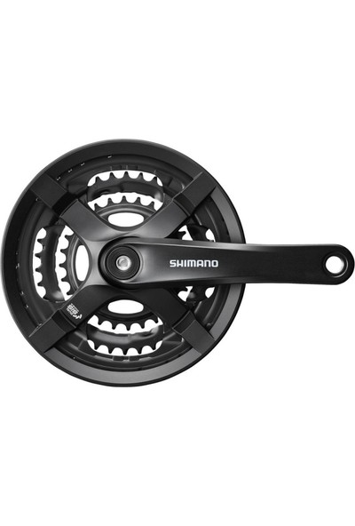 Motobisikletim Shimano TY501 3'lü Bisiklet Aynakol Dişli Takımı 48'li + Sol Kol [170 Mm]