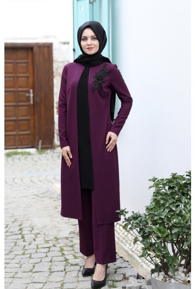 Tunik Pantolon Ikili Takım