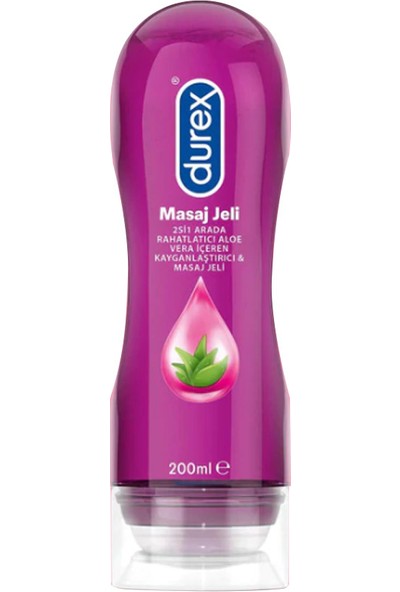 Durex Aloe Vera İçeren Kayganlaştırıcı & Masaj Jeli 200 ml
