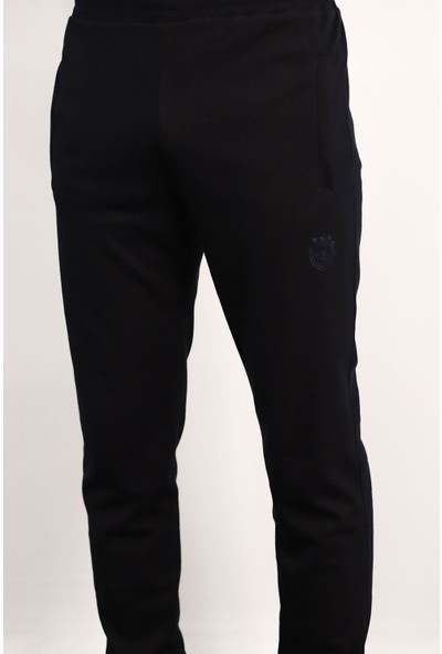 Lacivert Paça Lastikli Eşofman Altı