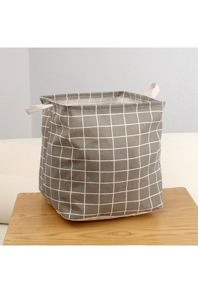 Hi Stores Desenli Kirli Çamaşır Sepeti - Gri ( Yurt Dışından ) Hi Stores Desenli Kirli Çamaşır Sepeti - Gri ( Yurt Dışından )