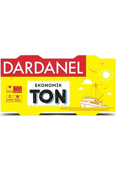 Dardanel Ekonomik Ton Balığı 2 x 150 gr Dardanel Ekonomik Ton Balığı 2 x 150 gr