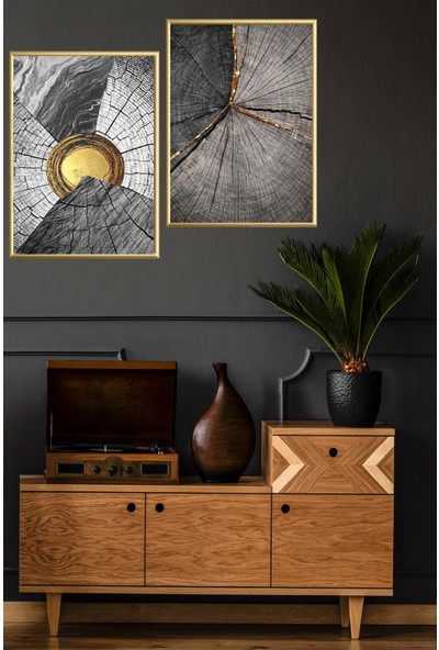 Linacci Ikili Gold Alüminyum Metal Çerçeveli Camlı Poster Tablo Seti Linacci Ikili Gold Alüminyum Metal Çerçeveli Camlı Poster Tablo Seti