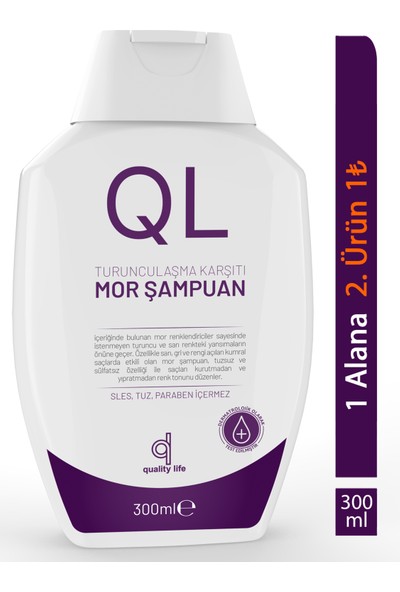 Qlturunculaşma Karşıtı Mor Şampuan