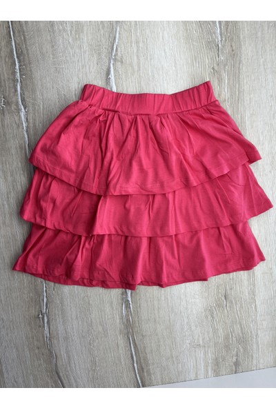 Ceyli Store Ruffled Kız Çocuk Kat Kat Fırfırlı Etek