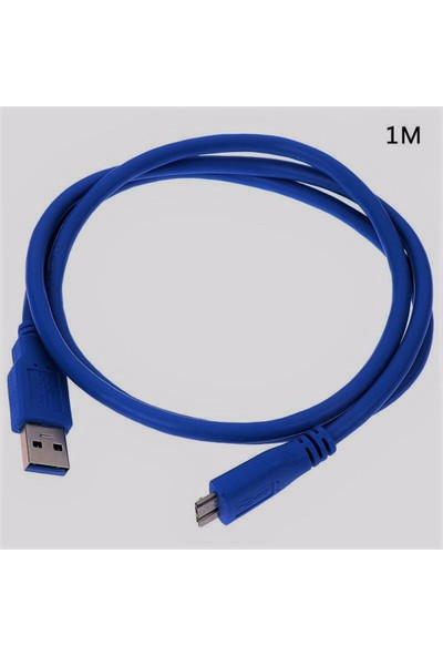Feriot USB 3.0 to Micro USB-B Harici Harddisk HDD Data Kablosu 1m Feriot USB 3.0 to Micro USB-B Harici Harddisk HDD Data Kablosu 1m