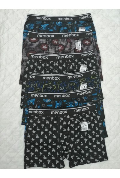 Menbox Erkek Boxer 3'lü Menbox Erkek Boxer 3'lü