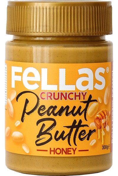 Fellas Ballı Fıstık Ezmesi 300g Fellas Ballı Fıstık Ezmesi 300g