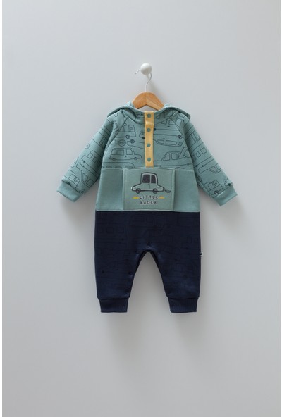 Caramell Little Racer Araba Desenli Tulum Caramell Little Racer Araba Desenli Tulum