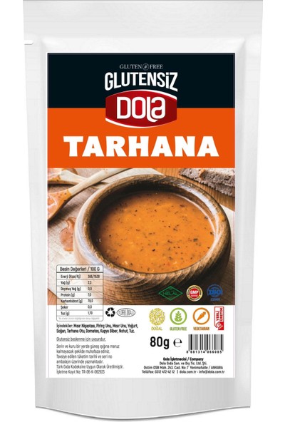 Dola Glutensiz Tarhana 80 gr