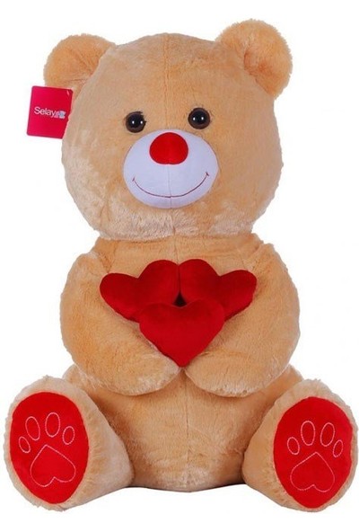 Kalpli Sevimli Ayı 65 cm