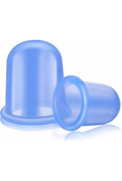 Miyang Şeffaf Silikon Selülit Masaj Kupası 2'Li Set Miyang Şeffaf Silikon Selülit Masaj Kupası 2'Li Set