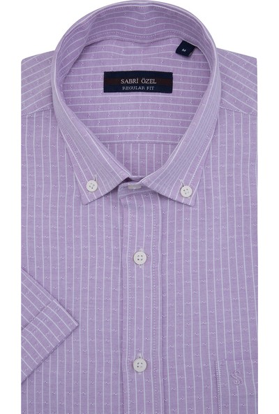 Sabri Özel Kısa Kollu Gömlek Unisex Gömlek 0819030