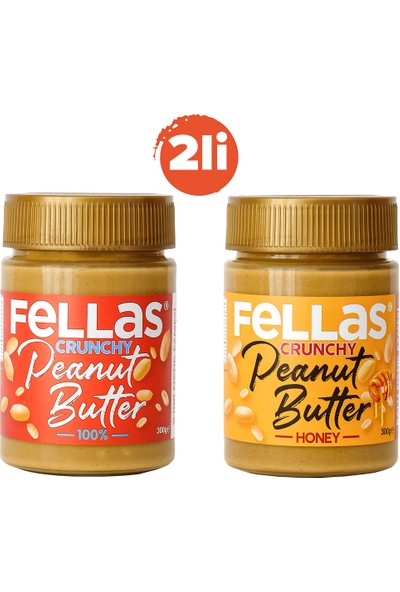 Fellas Fıstık Ezmesi 2'li Deneme Paketi Fellas Fıstık Ezmesi 2'li Deneme Paketi