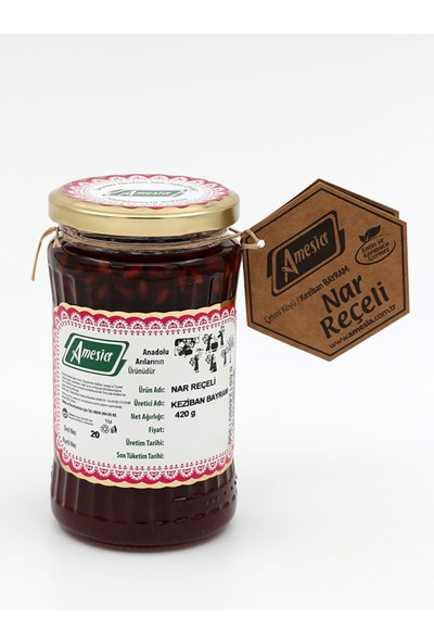 Amesia Nar Reçeli 420 gr Amesia Nar Reçeli 420 gr