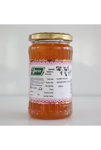 Amesia Elma Reçeli 400 gr Amesia Elma Reçeli 400 gr