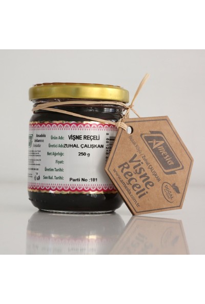 Amesia Vişne Reçeli 250 gr Amesia Vişne Reçeli 250 gr